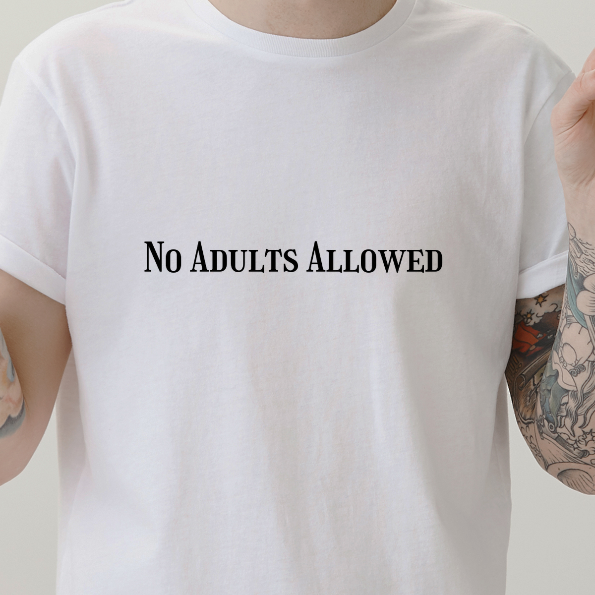 No Adults Allowed T Shirt