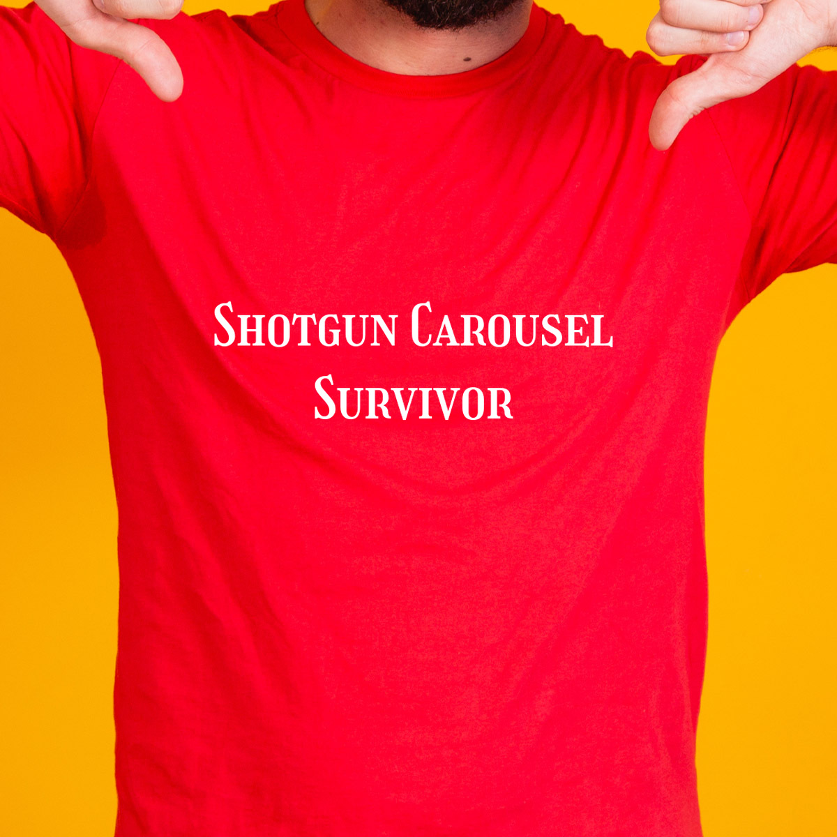 Shotgun Carousel Survivor T Shirt