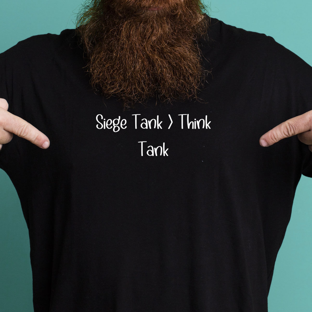 Siege Tank > Think Tank T Shirt
